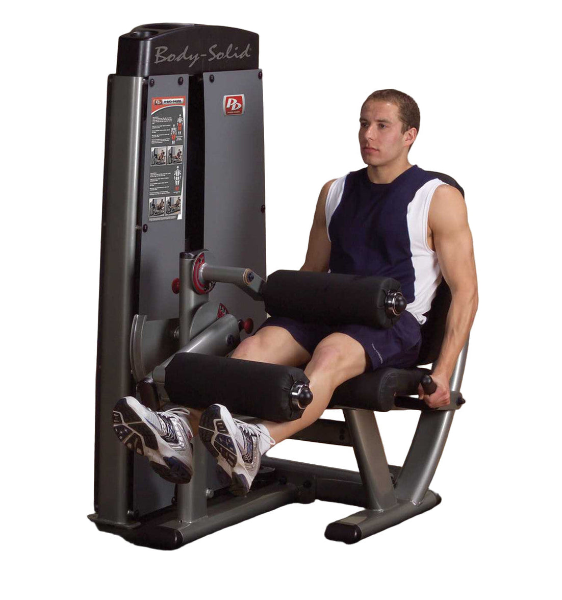 Body Solid Pro Dual Leg Extension and Curl Machine - DLEC-SF — GymsHQ