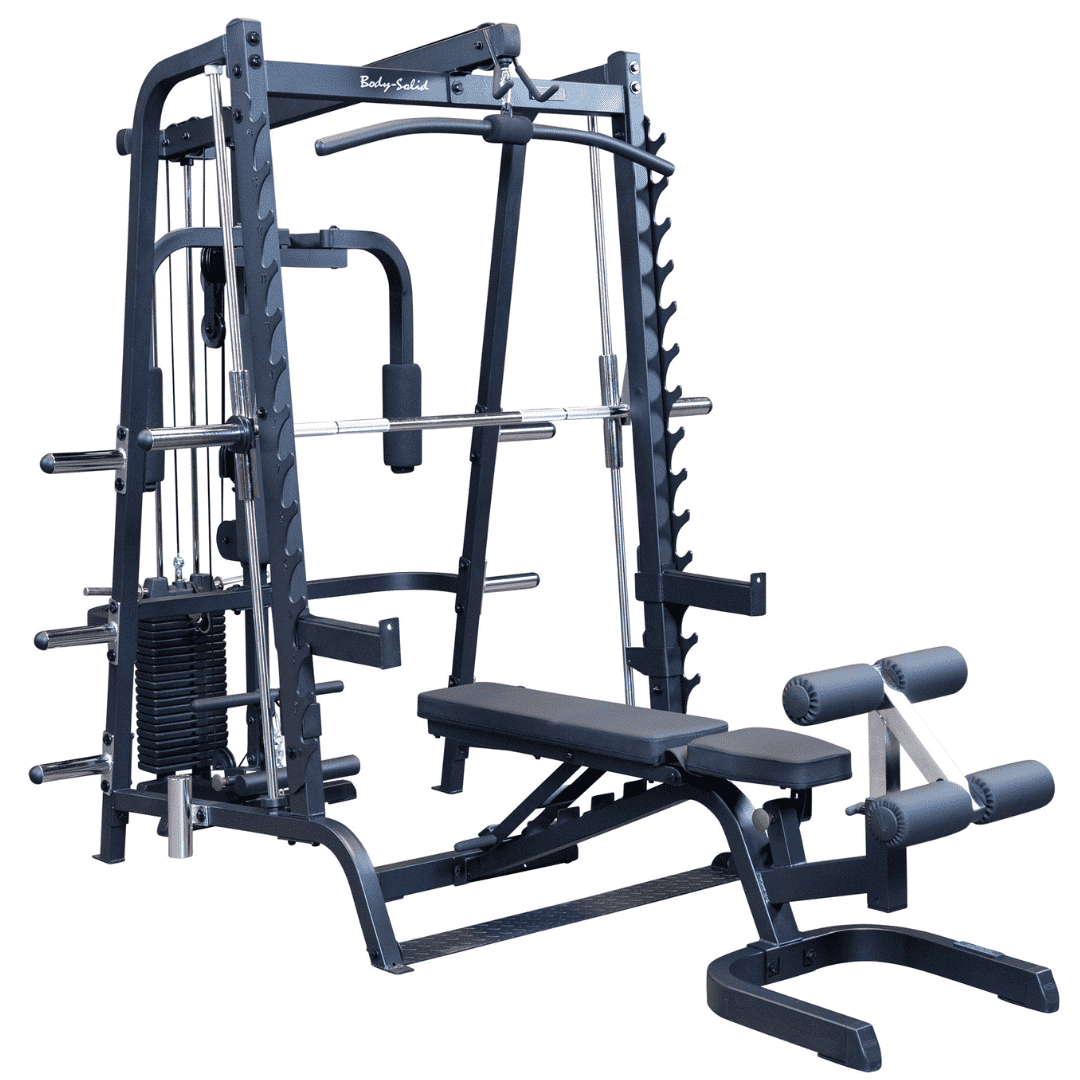 Body-Solid Series 7 Smith Machine Home Gym - GS348BP4B — GymsHQ