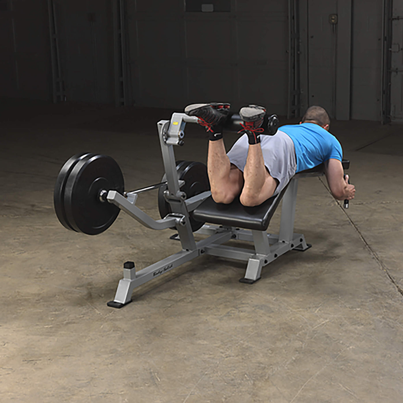 Body Solid Pro Clubline LVLC Leverage Leg Curl — GymsHQ